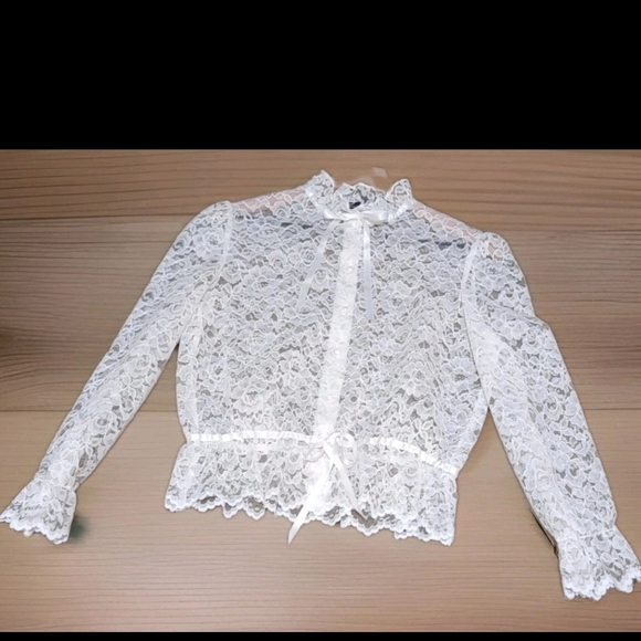 Pearlette | Skirts | Vintage Women 95s Pearlette Lace Victorian Style ...